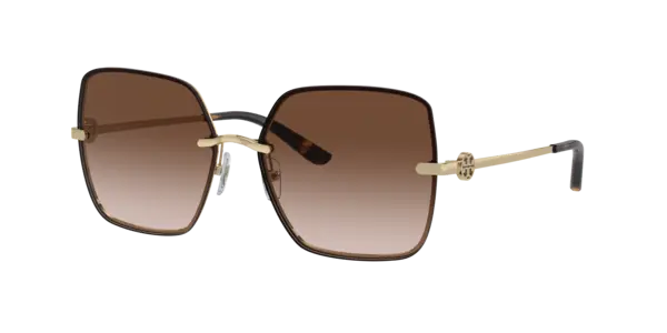 Tory Burch Sunglasses - Light Brown Gradient Dark Brow