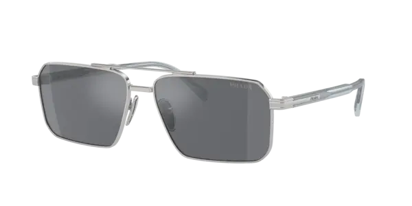 Prada Sunglasses - Dark Grey Flash Silver