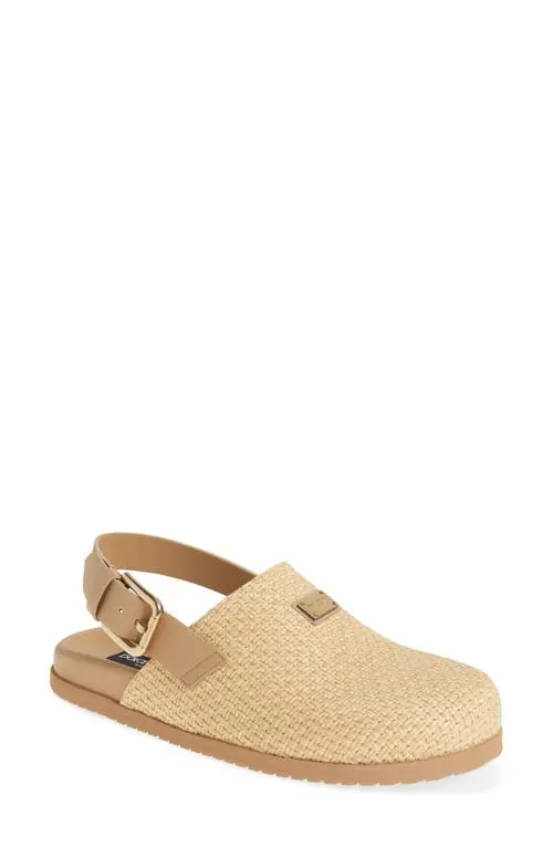 Dolce & Gabbana Basket Weave Slingback Clogs