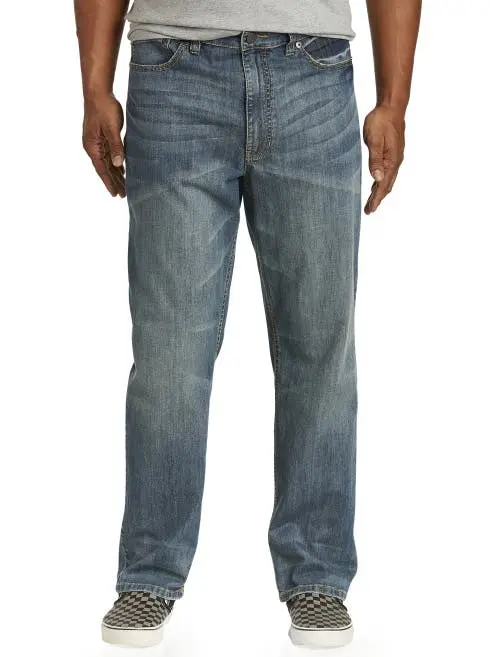 TRUE NATION BY DXL Big & Tall Relaxed-fit Stretch Jeans