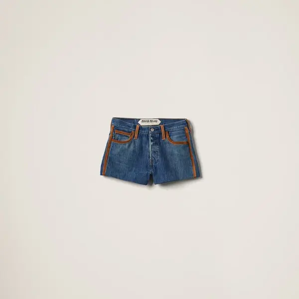 Miu Miu Denim Shorts