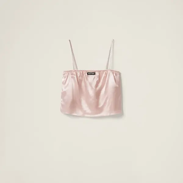 Miu Miu Satin Top