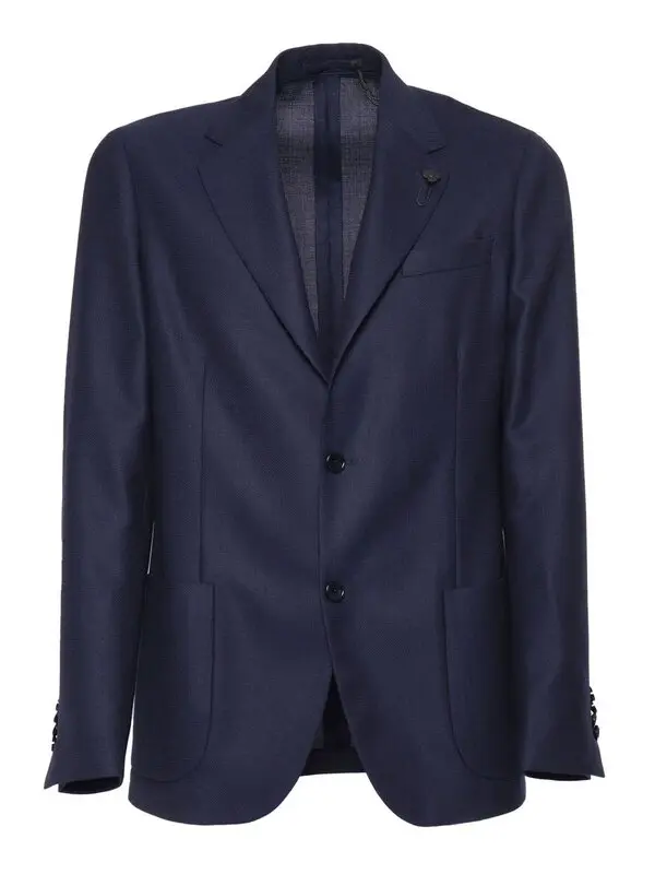 LARDINI Single-breasted Blazer - Multicolor