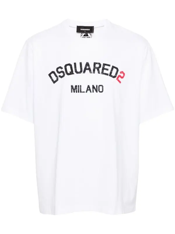Dsquared2 Logo-print Cotton T-shirt