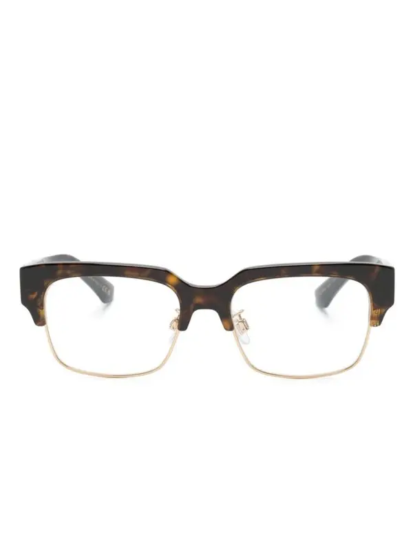 Dolce & Gabbana Tortoiseshell Square-frame Glasses