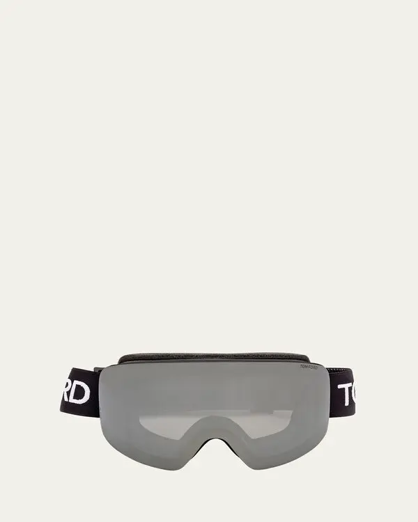 TOM FORD Mirrored Goggles With Logo Band