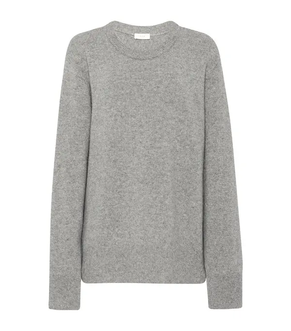 THE ROW Sibem Wool-cashmere Sweater - Grey