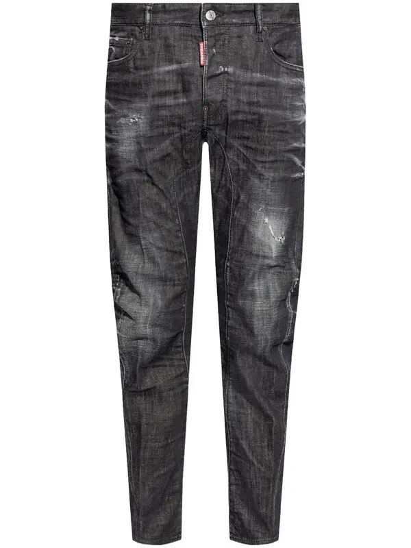 Dsquared2 Distressed Slim-cut Jeans