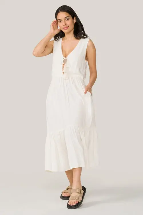 Alala Seaside Dress - Bone