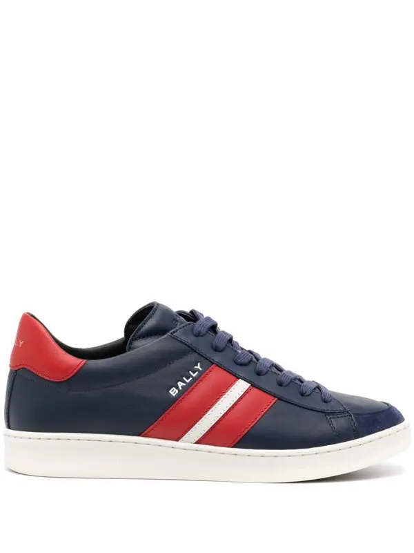 Bally Mylton Leather Sneakers - Blue