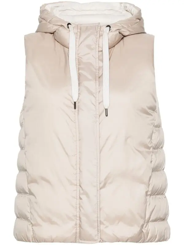 Brunello Cucinelli Monili-detail Padded Gilet