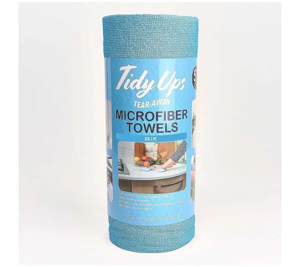 TIDYUPS Reusable Microfiber Towel 20 Count Set