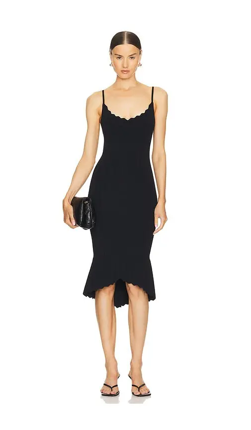 l'agence asa knit dress L'Agence Asa Knit Dress In Black - 52% Off