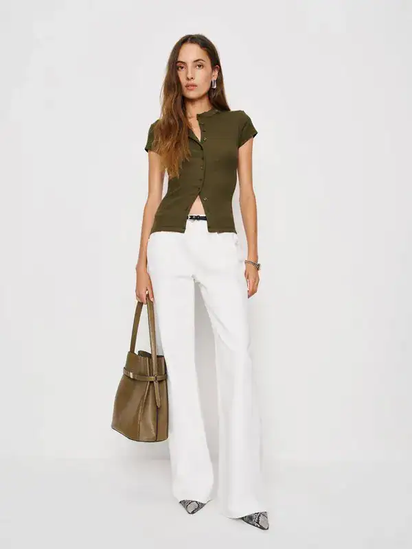 トップス ANDMARY Raelynn knit tops Reformation Raelynn Knit Top | Anthropologie
