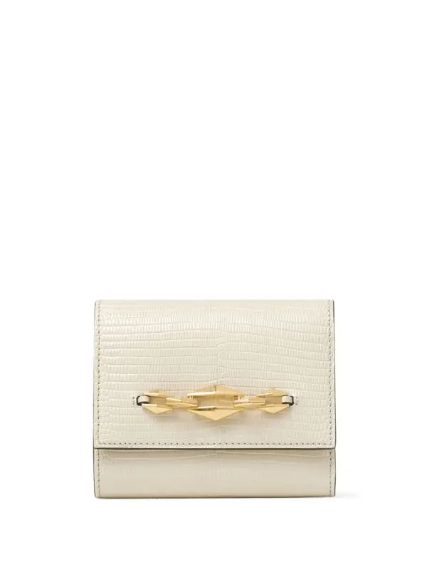 JIMMY CHOO Marinda Chain-detailing Leather Wallet