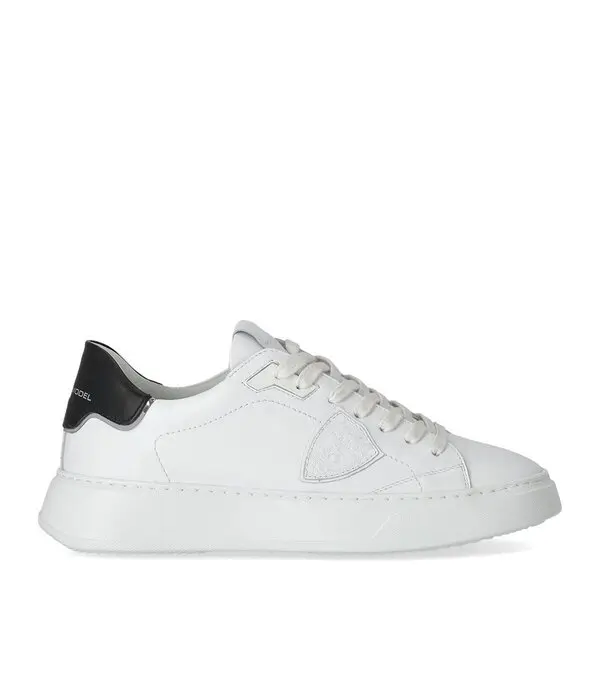 Philippe Model Leather Sneakers - White