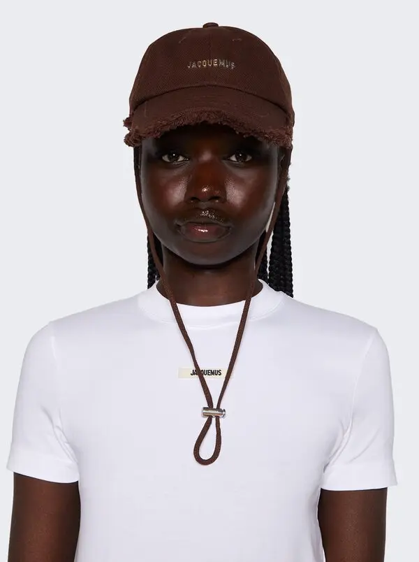 Jacquemus La Casquette Artichaut Cap - Brown