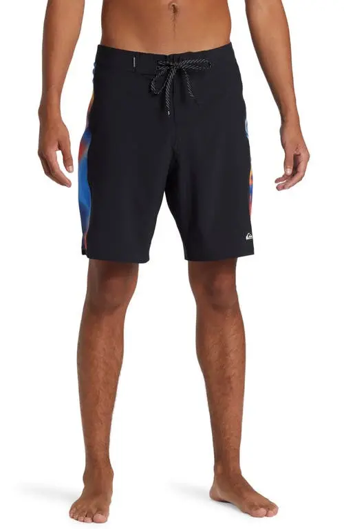Quiksilver Surfsilk Arch Board Shorts - Mercury Sherpa Black