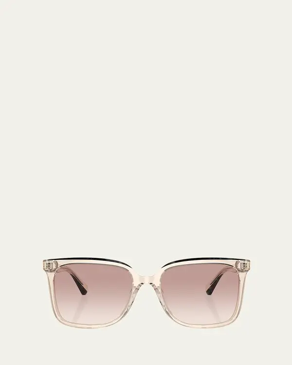 Brunello Cucinelli Square Sunglasses - Peach