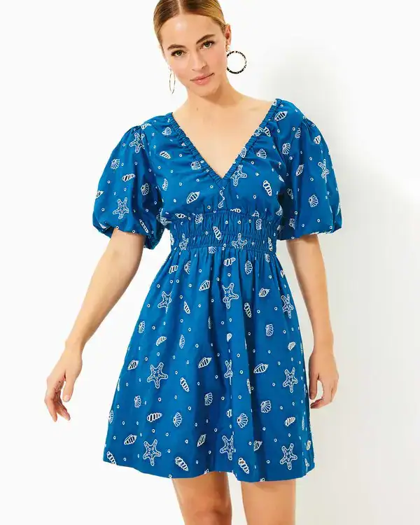 embroidered fit & flare dress The Maternity Ellie Maxi Nap Dress main image 1