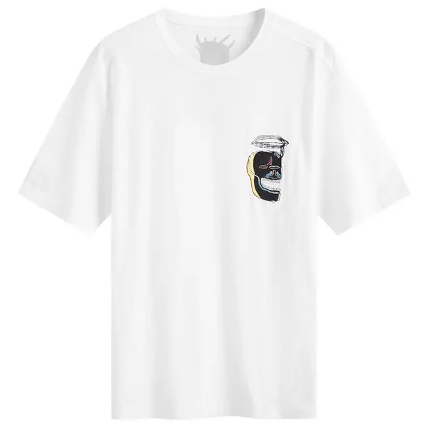 MAHARISHI Maha Basquiat Nu-nile T-shirt - White