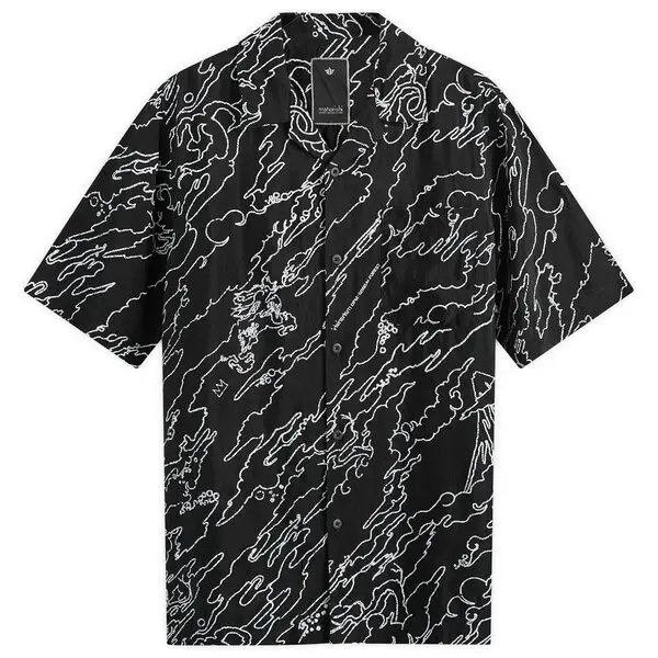 MAHARISHI Maha Basquiat Camo Shirt