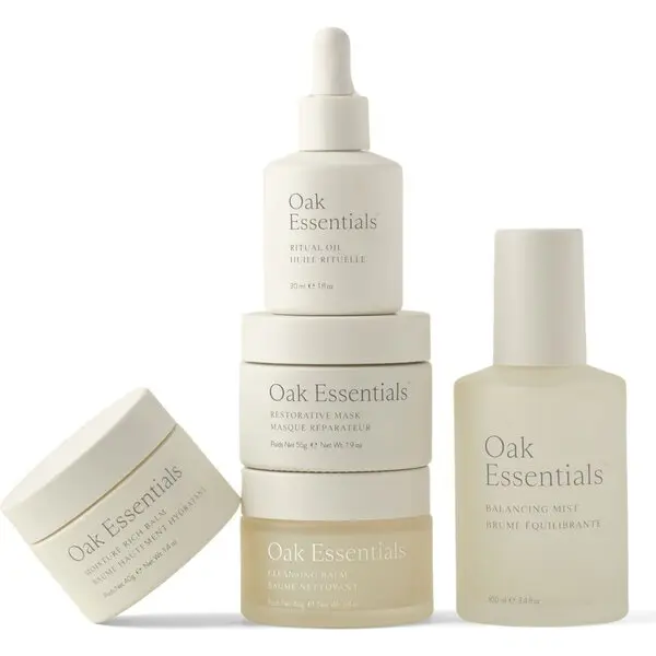 Oak Essentials The Routine Set $336 Value