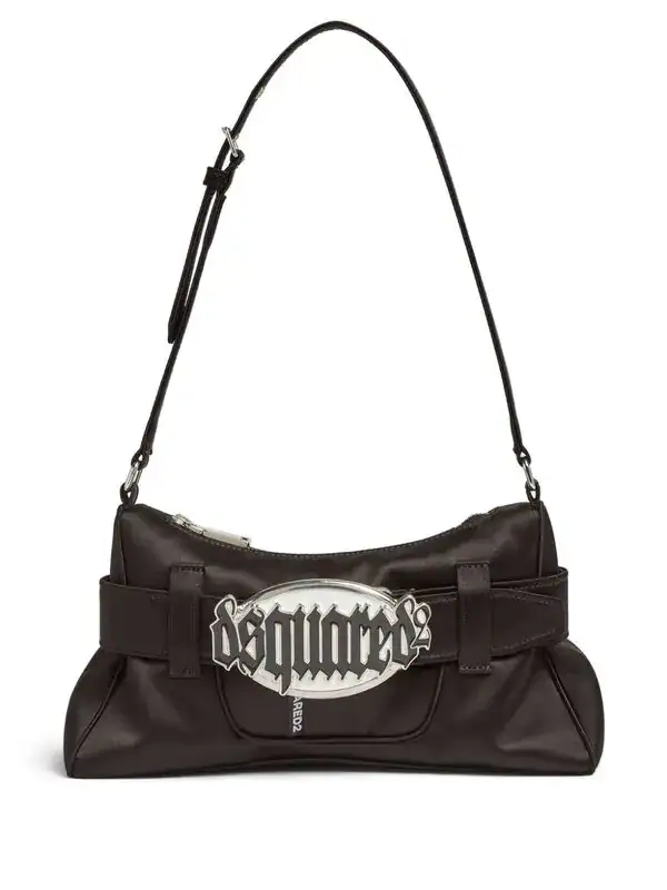 Dsquared2 Gothic Clutch In Black 50% Off Editorialist