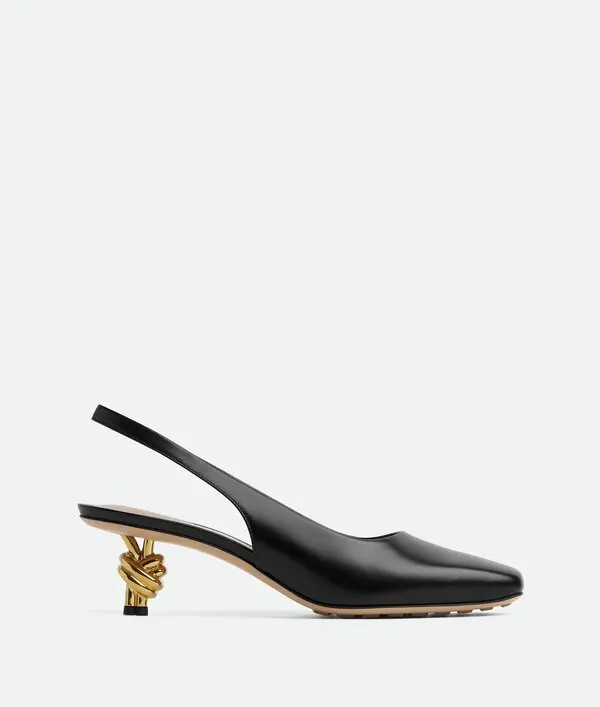 Bottega Veneta Knot Pump - Black