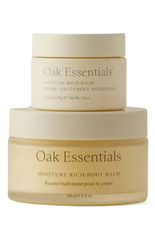 Oak Essentials Moisture Rich Skin Care Set $146 Value - No Color