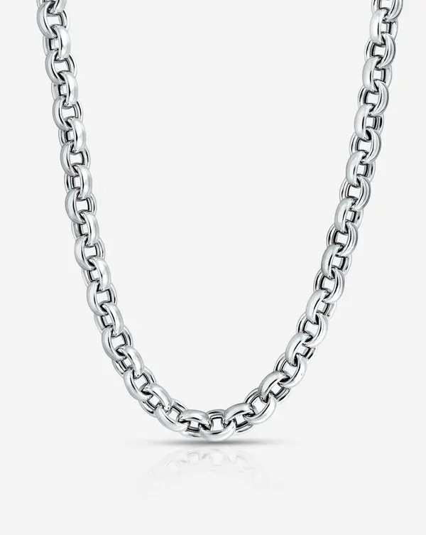 Ring Concierge Round Link Chain Necklace - One-color