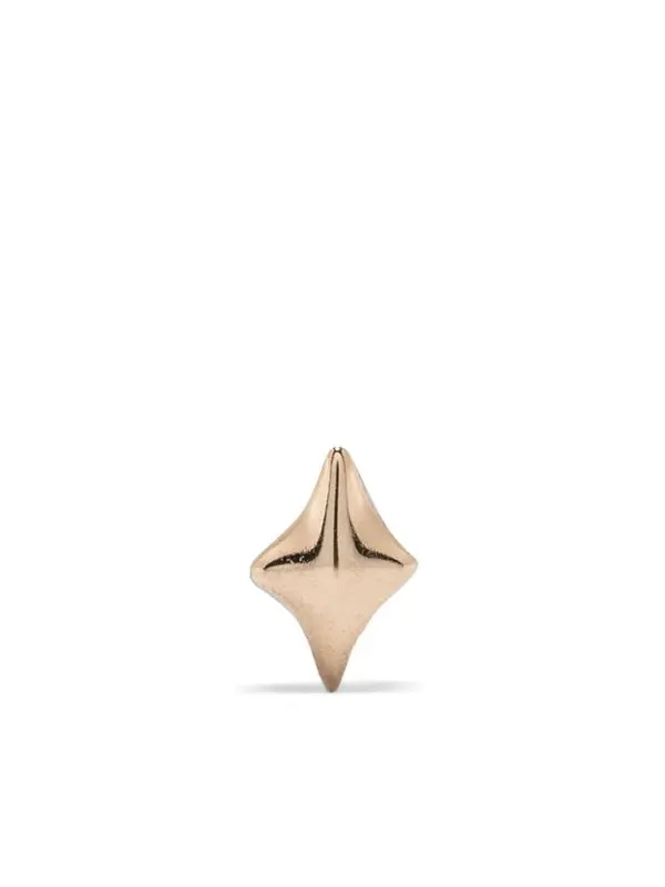 MARIA BLACK 14kt White Misty Glanze 5 Piercing Stud - Gold