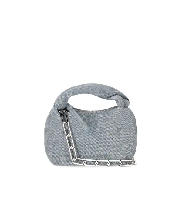 Stine Goya Ziggy Denim Micro Bag - Light Blue