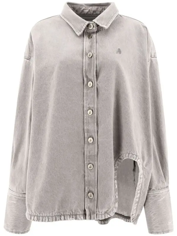 Attico Cut-out Detail Shirt