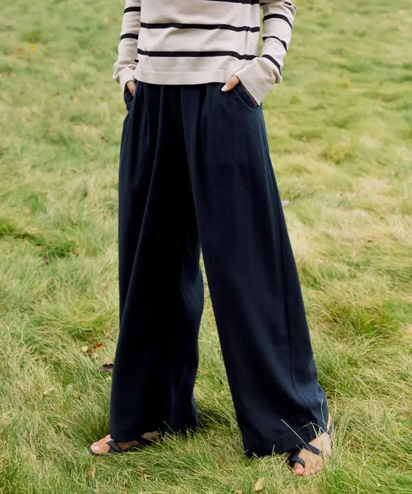 Jenni Kayne Relaxed Trousers - Navy