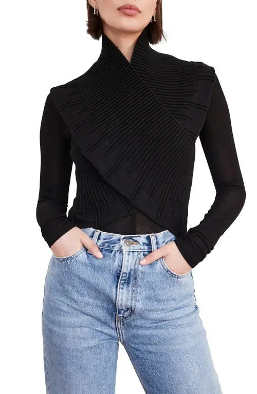 MARCELLA Colette Crop Bolero - Black
