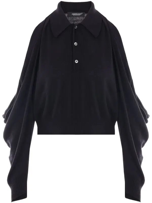 UNDERCOVERISM Cut-out Polo Top