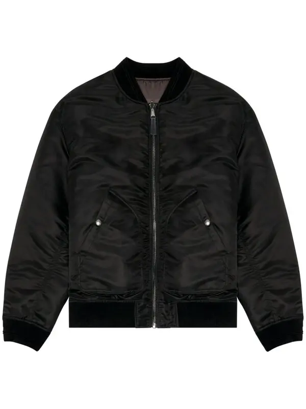 Diesel J-held Bomber Jacket - Black