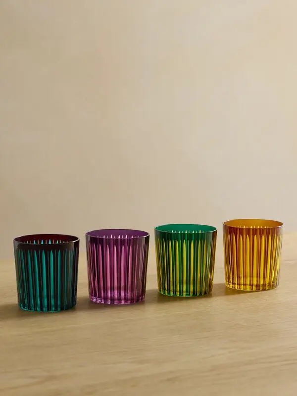 L'Objet Prism Set Of Four Glasses - Multi