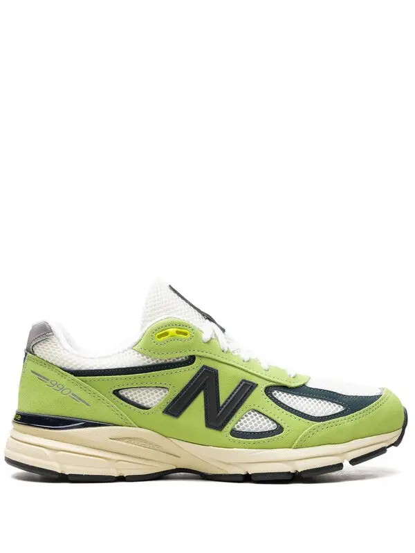 NEW BALANCE X Teddy Santis 990v4 Sneakers - Green
