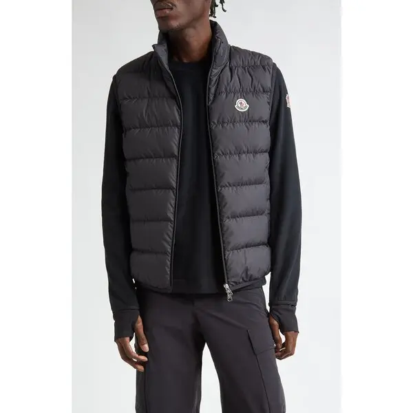 Moncler Contrin Down Puffer Vest - Black