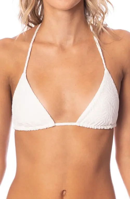 MAAJI Zebra Frost Balmy Reversible Bikini Top