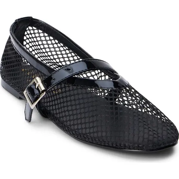 Matisse Nolita Mary Jane Flat - Black