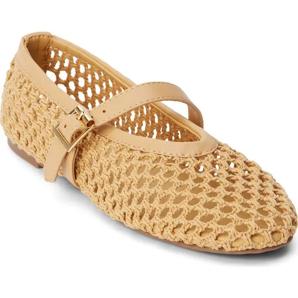 Matisse Nolita Mary Jane Flat - Natural