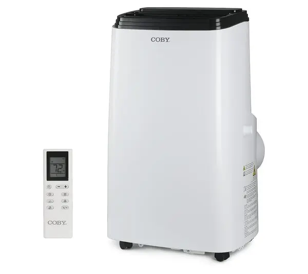 COBY 12,000 Btu 3-in-1 Portable Air Conditioner