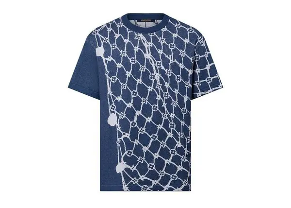 LOUIS VUITTON Cotton Shortsleeved Crewneck
