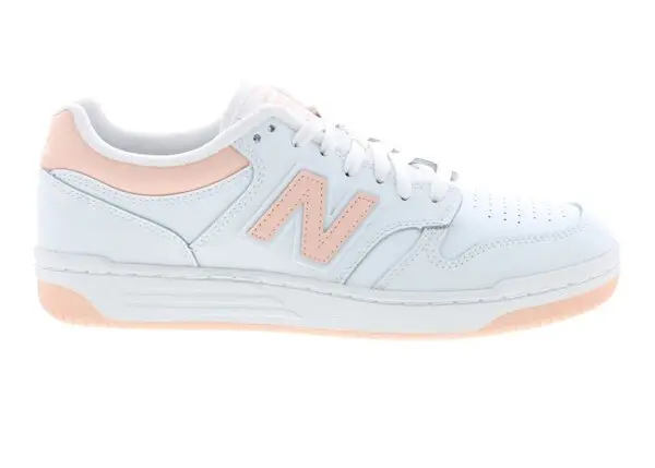 NEW BALANCE 480 Sneakers - White/pink