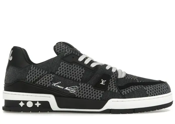 LOUIS VUITTON Trainer Damier 3d Denim - Black/grey/white