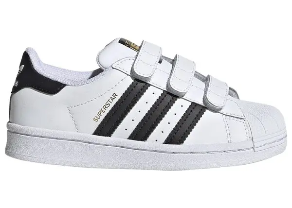 Adidas Superstar Strap Sneakers - Cloud White/core Black