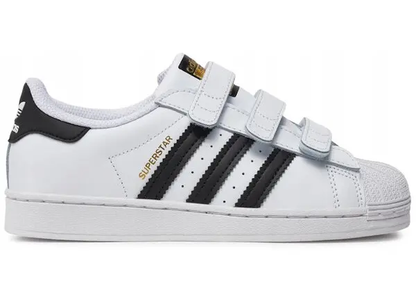 Adidas Superstar Strap Sneakers - Cloud White/core Black